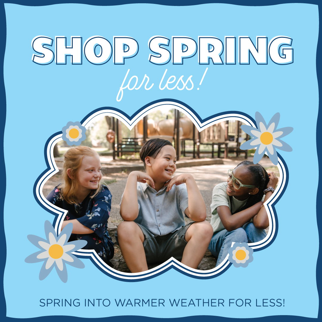 Shop spring styles for less at Once Upon A Child!