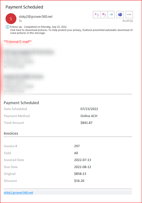 New Century FS - myFS Solution Center Scheduled Payments Now Available