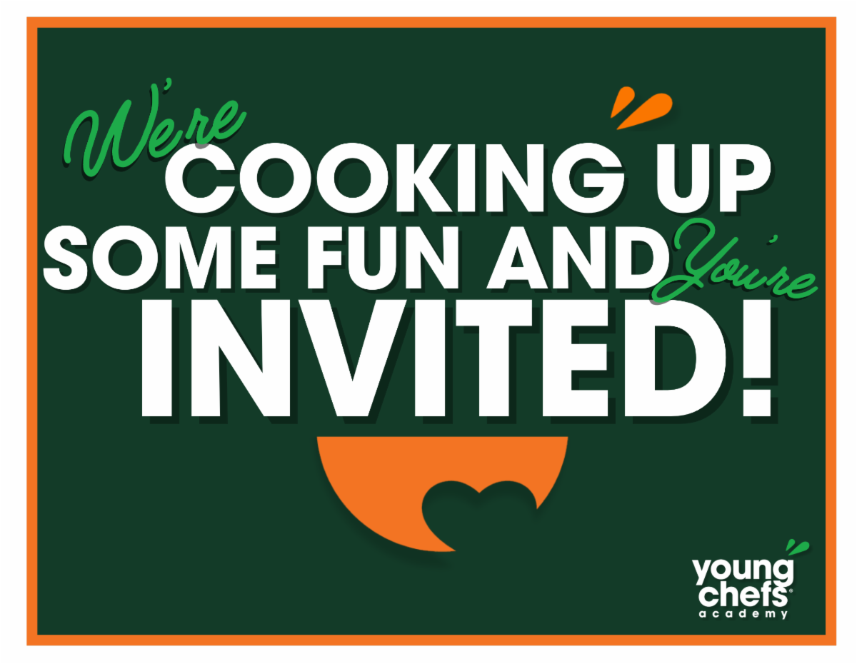 We're Cooking Up Some Fun with INSERT PARTY CHILDS NAME & You're INVITED!