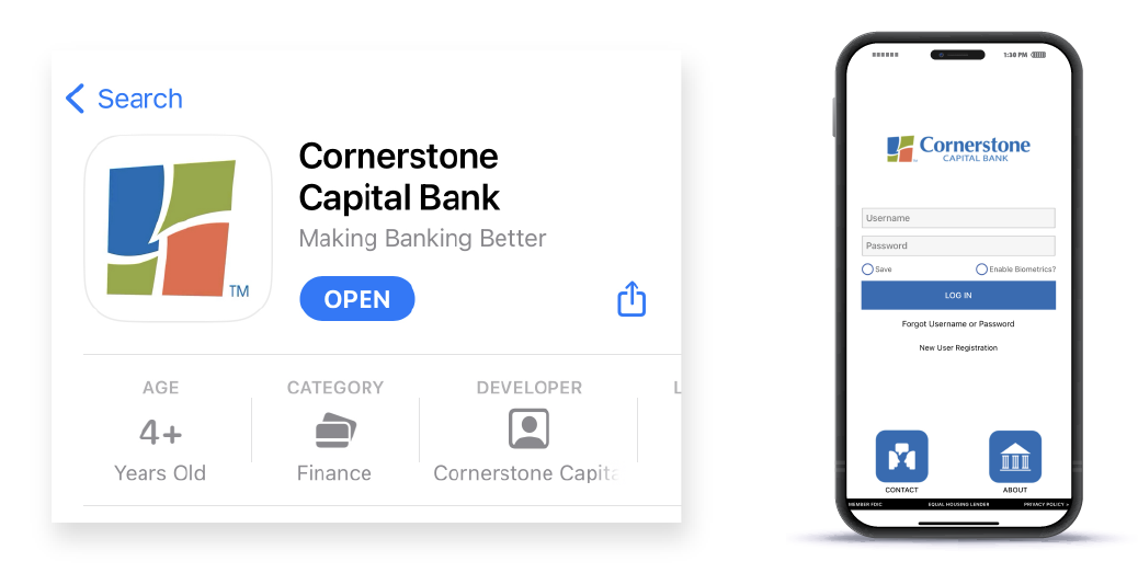 Digital Banking Benefits with Cornerstone Capital Bank!