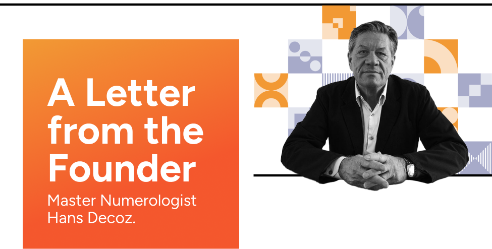 Reminder: A letter from Numerologist Hans Decoz